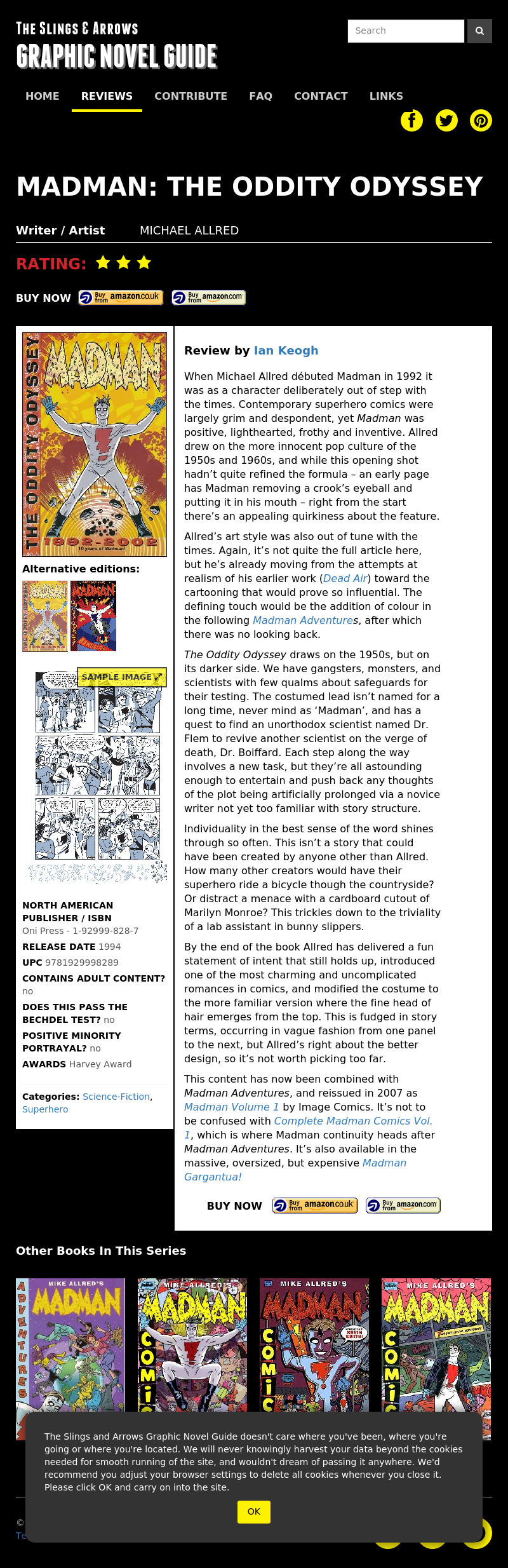 1993: Madman: The Oddity Odyssey | The Entire Kitchen Sink